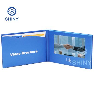 Chine Brochure vidéo LCD Chine avec carte mémoire de 128 Mo à 32 Go à vendre