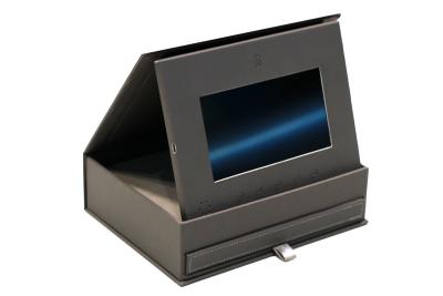 China 2 Color Print Method LCD Screen Video Gift Box for B2B Customers 16 9 Ratio for sale