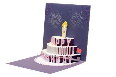 China Recyclable and Personalization Pop Out Card for Sustainable Solutions for sale