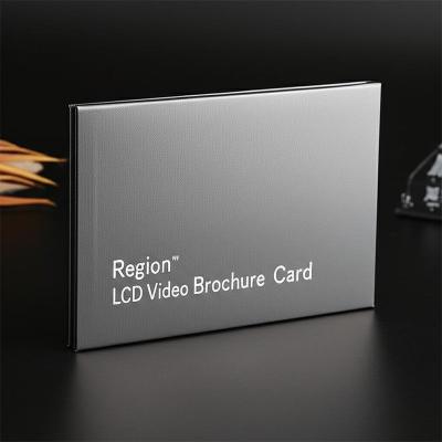 중국 지역 LCD 비디오 브로셔 카드 고객 요구에 맞게 맞춤 판매용