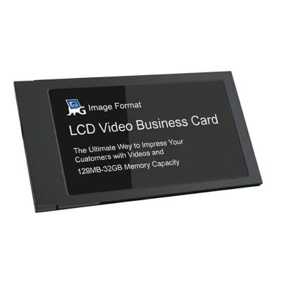 Китай Формат изображения JPG для ЖК-видео визиток - лучший способ произвести впечатление на ваших клиентов с помощью видео и емкостью памяти от 128 МБ до 32 ГБ продается