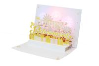 China Customized Logo 3D Greeting Card Personalization and Customization Option for sale