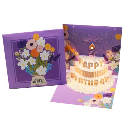 China Personalization Popping Greeting Card Unique Design for Your Special Occasions for sale