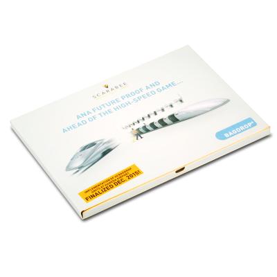 China Customized LCD Video Brochure Card with JPG Image Format for sale