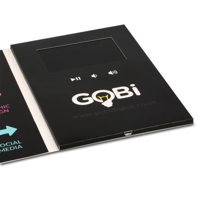 China Impress Your B2B Clients with Our 16 9 LCD Video Business Card in JPG Image Format for sale