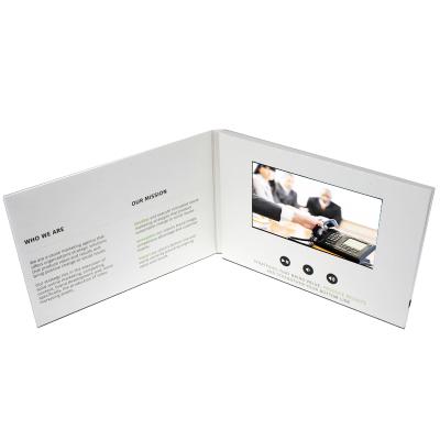 Chine Découvrez la puissance de la carte de brochure vidéo LCD dans votre stratégie marketing à vendre