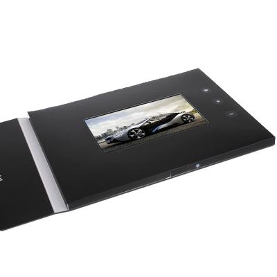 China Art Collectible LCD Video Book with 600Amh-6000Amh Battry Capacity and Customized 128MB-16GB Flash for sale