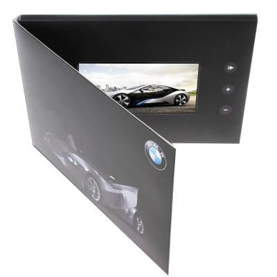 China Art Collectible LCD Video Book with 600Amh-6000Amh Battry Capacity and Customized 128MB-16GB Flash for sale