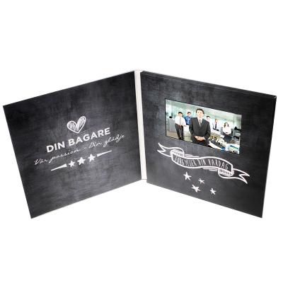 China A4 Or Customized Video Mailer Card Regional Feature Video Upload Connect USB Cable for Your Business for sale