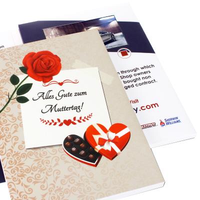 China Region LCD Video Brochure Card with Customized Options 16 9 Ratio for sale