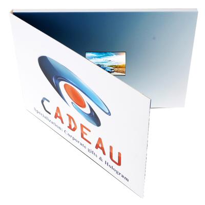 China Customized Also LCD Video Business Card Card Type LCD Video Brochure Card for Customized Designs for sale