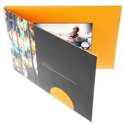 China Region LCD Video Brochure Card with LCD Display and 128MB-32GB Memory Capacity for sale