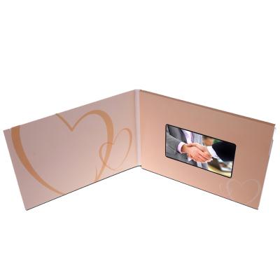 China 128MB-32GB Memory Capacity LCD Video Brochure Card for Your Requirements for sale