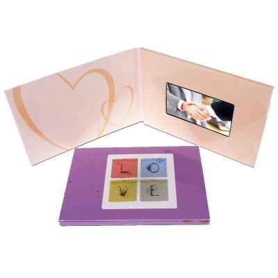 China 128MB-32GB Memory Capacity LCD Video Brochure Card for Your Requirements for sale