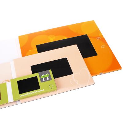 China 128MB-32GB Memory Capacity LCD Video Brochure Card for Your Requirements for sale