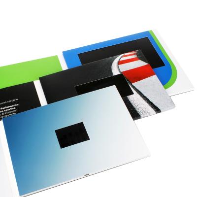 China 4GB Memory LCD Video Business Cards with BMP Image Format and FLAC Audio Format for sale