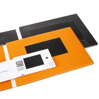 China GIF Image Format and WAV Audio Format LCD Video Business Cards 5”Screen for sale