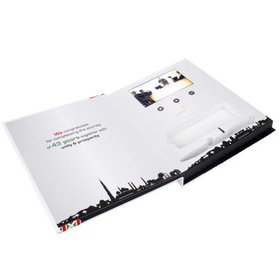 China Innovative LCD Video Book The Must-Have Business Gift with BMP Photo Format and Innovative Design for sale
