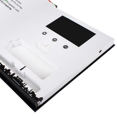 China Innovative LCD Video Book The Must-Have Business Gift with BMP Photo Format and Innovative Design for sale