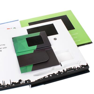 China Innovative LCD Video Book The Must-Have Business Gift with BMP Photo Format and Innovative Design for sale