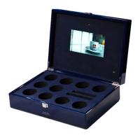 China 6 Color Print Method LCD Screen Video Gift Box with Customized Style and MP4 Format for sale