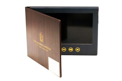 China 10.1” LCD Video Business Cards Audio in WMA Format 1GB Memory for B2B Needs for sale