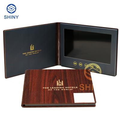 China 10.1” LCD Video Business Cards Audio in WMA Format 1GB Memory for B2B Needs for sale