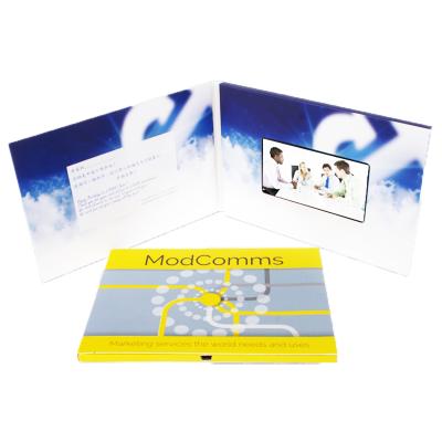 Китай Цифровая видеоброшюра 128MB-32GB емкость памяти и формат изображения PNG для эффективного продвижения бизнеса продается