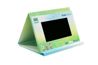 China 1 Hour To 2 Hours Charging Time LCD Display Video Brochure for Display for sale