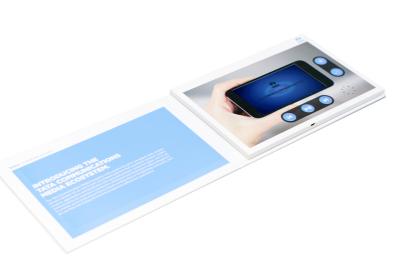 중국 128MB 메모리 LCD 비디오 폴더 5.0 ′′ 화면과 1920 X 1080 픽셀 해상도 판매용