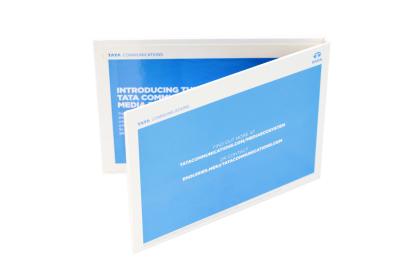 중국 128MB 메모리 LCD 비디오 폴더 5.0 ′′ 화면과 1920 X 1080 픽셀 해상도 판매용