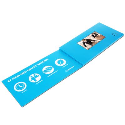 China Customized Digital Video Brochure LCD Video Brochure Card for Your Customized Business Success for sale