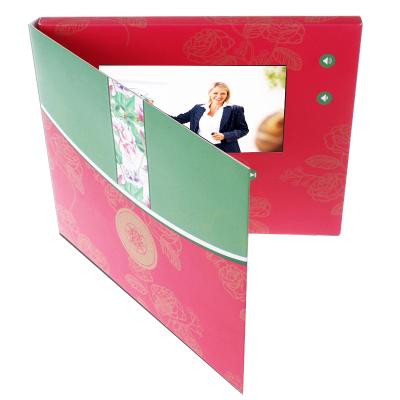 Китай Карта видеоброшюры региона LCD с печатью CMYK и емкостью памяти 128MB-32GB продается