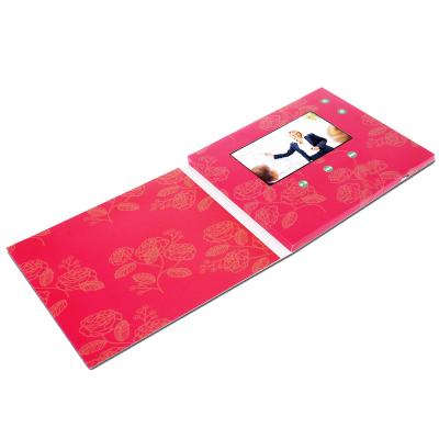 Китай Карта видеоброшюры региона LCD с печатью CMYK и емкостью памяти 128MB-32GB продается