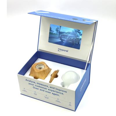 China 1 Color Print Method Video Screen Display Gift Box Including Flash Memory 128MB to 16GB Customized Designed for Advertising for sale