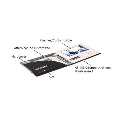 China Luxury Video Presentation Boxes Packaging Stand Out with Video Mailer Card for sale