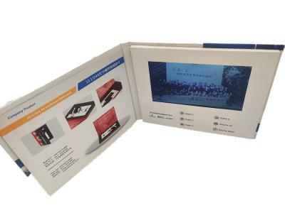 China Promotional brochure use video book advertising player brochure for sale