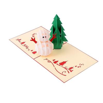Chine Bruit 3D promotionnel d'OEM la carte de voeux pour le certificat de FCC de Noël ROHS à vendre