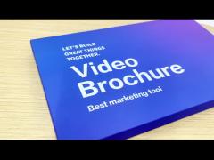 Artificial LCD Video Brochure Card for Business with Customizable Buttons and High Battery Capacity