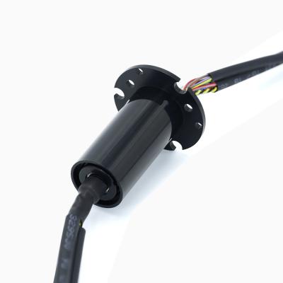 Cina Anello collettore a capsula di precisione 48VDC Anelli collettori elettrici per trasmissione di segnali deboli / bassa potenza in vendita