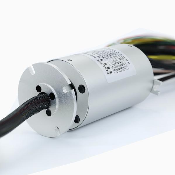 Quality 1-Channel DC-3GHz Coaxial Rotary Joint with 22 Power Transfer Channels and Low Insertion Loss for sale
