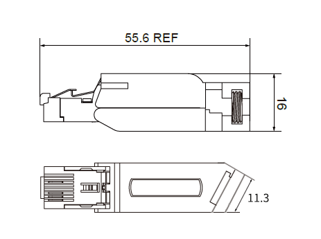 Fast Connect RJ45 Connector product image