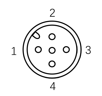 RS485 interface pin diagram