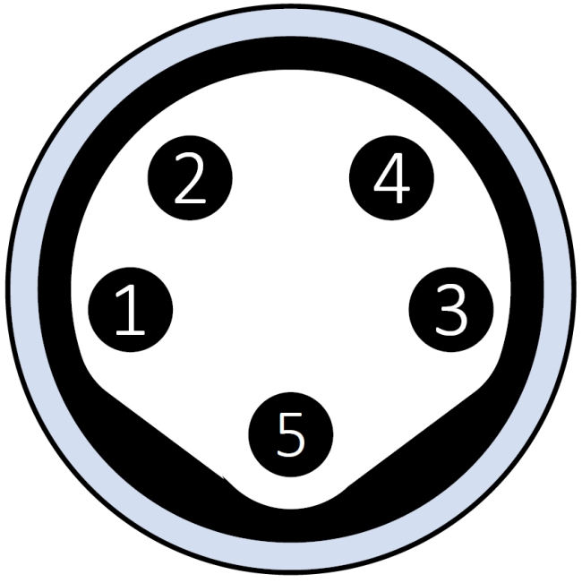 M8 connector pin assignment diagram
