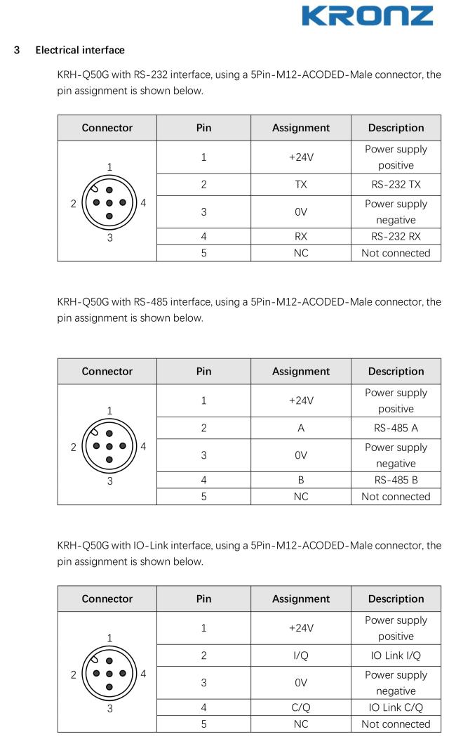 Square HF Read Write Head side view