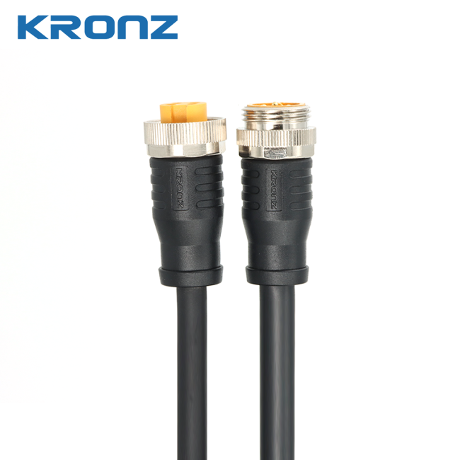7/8 connector side profile with waterproof seal
