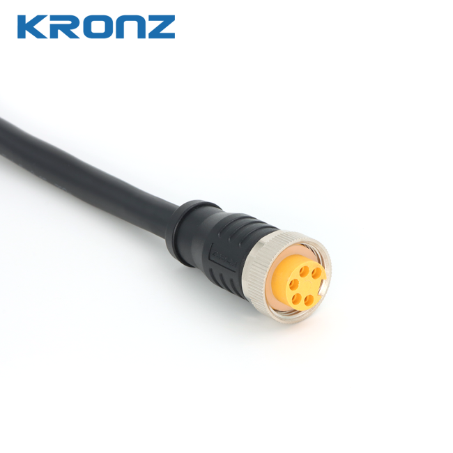 7/8 inch industrial connector front view