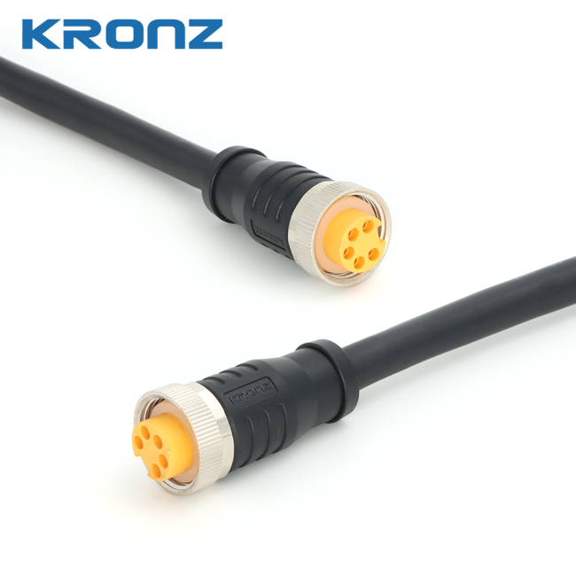 7/8 inch industrial connector side view
