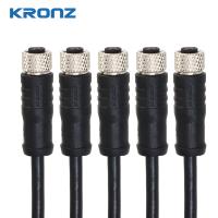 Quality Pre Assembled Female M8 IP67 Waterproof Connector 60V Sensor Connector for sale