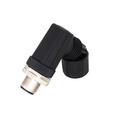 China Conectores M12 Wireable de Campo Angulados com Superfície de Contato Dourada IEC 61076-2-101 à venda